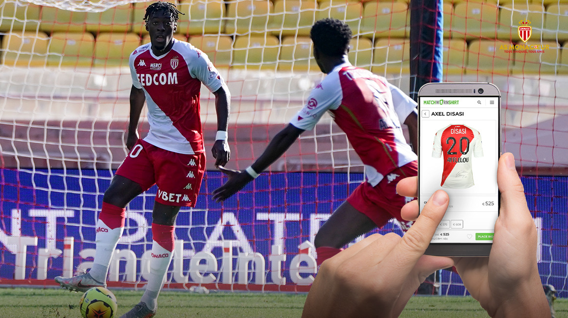 Quatre maillots mis aux enchères au profit de l’AS Monacoeur