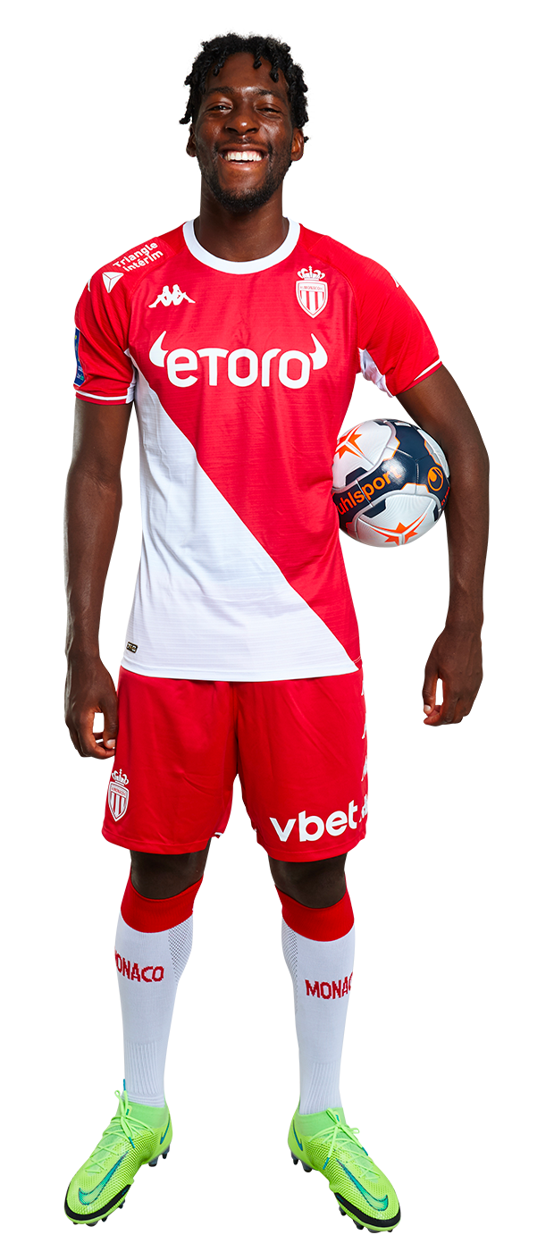 La fiche technique d'Axel Disasi, défenseur central de l'AS Monaco