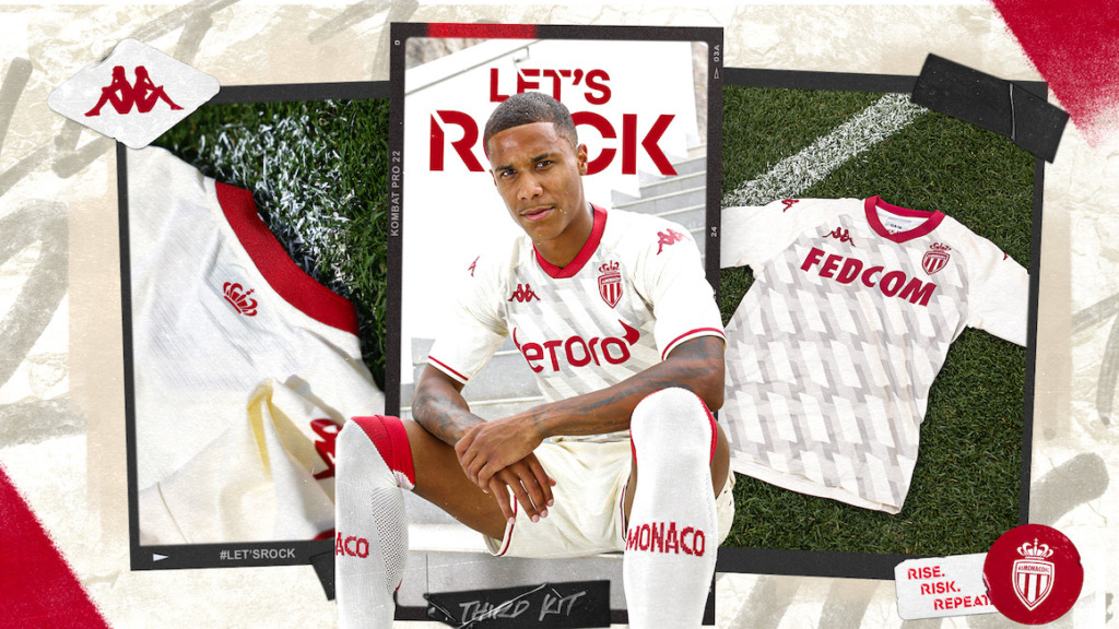 AS Monaco reveal their third kit! 2021-2022