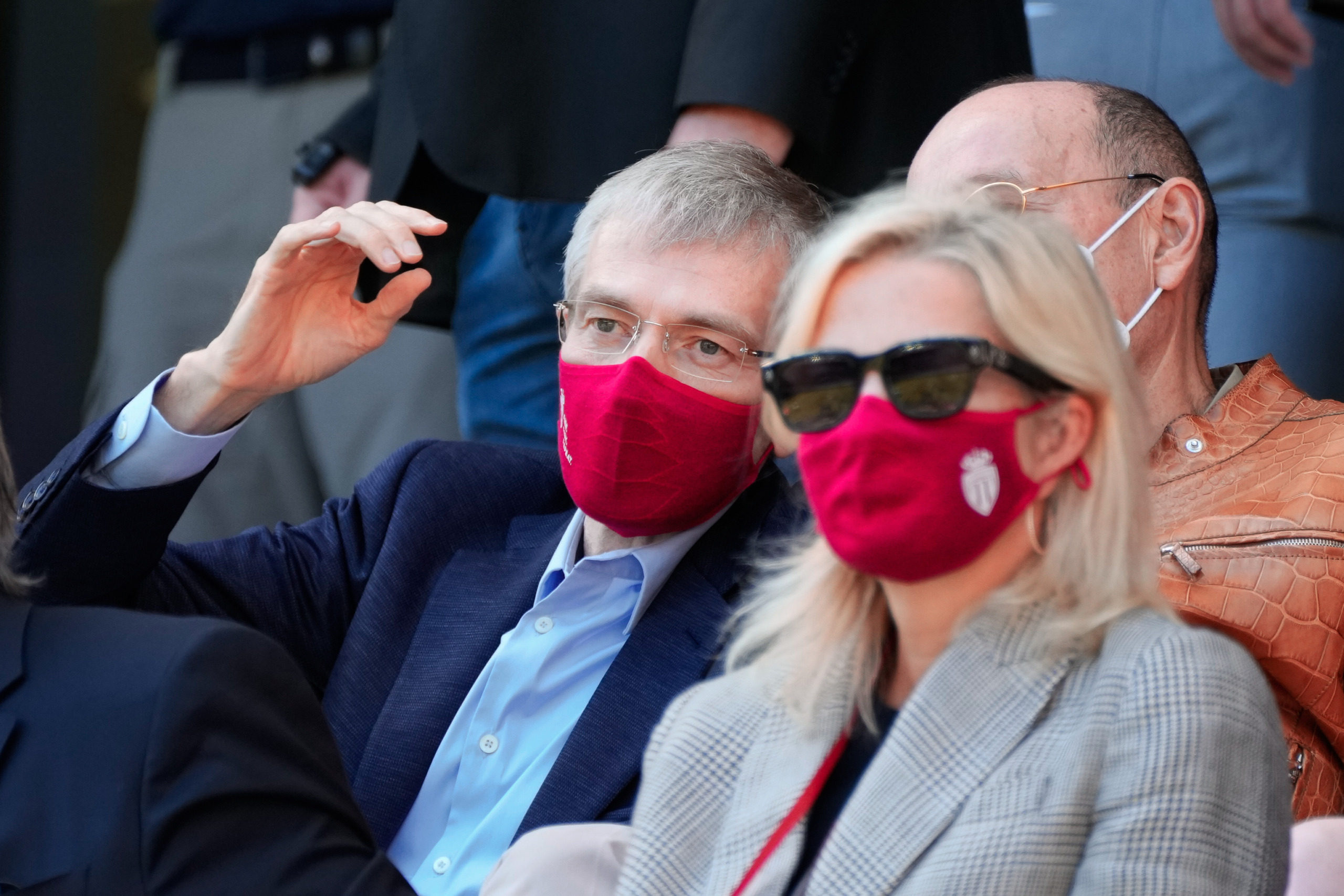 President Dmitry Rybolovlev at the Derby - AS Monaco