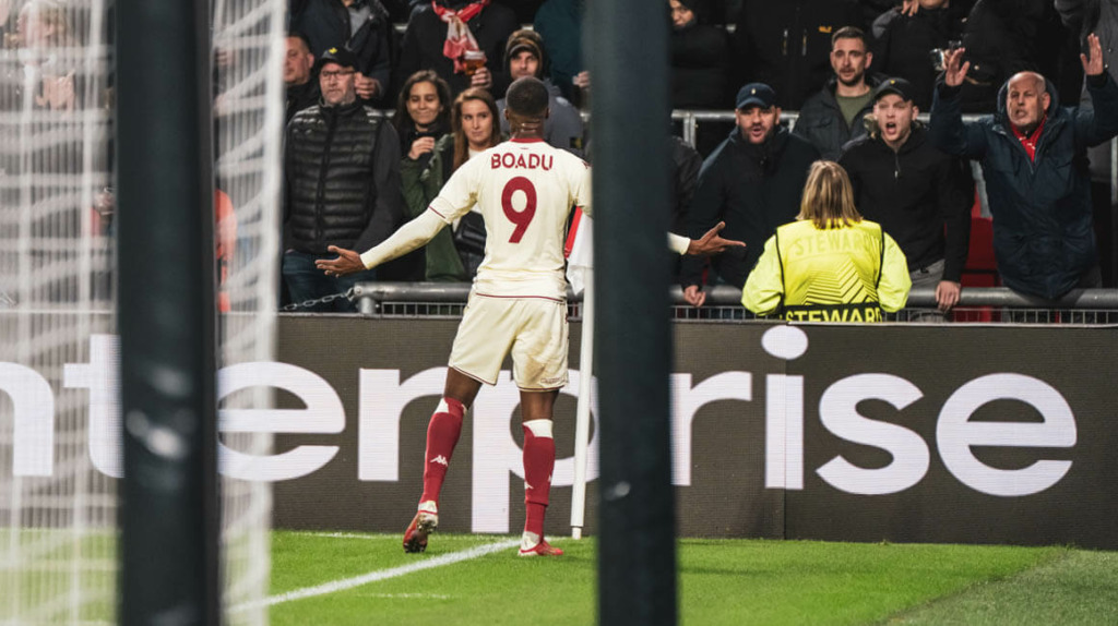 Myron Boadu: "Very happy to score for this magnificent club"