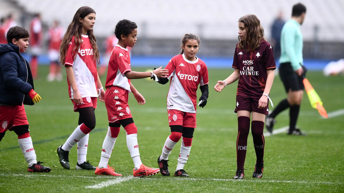 L’AS Monaco présent au Tournoi de l’Enfance au Stade de France