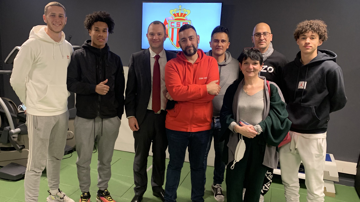 Les supporters à la rencontre des jeunes de l'Academy - AS Monaco