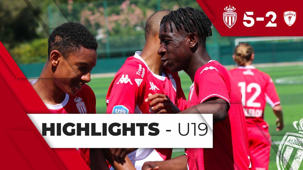 Highlights U19 - J24 : AS Monaco 5-2 AS Cannes - AS Monaco