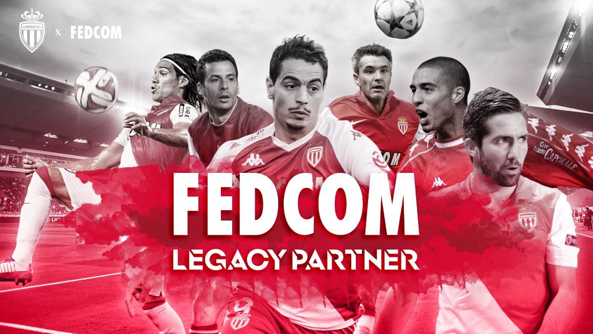 L'AS Monaco et FEDCOM prolongent le partenariat héritage jusqu'en 2025