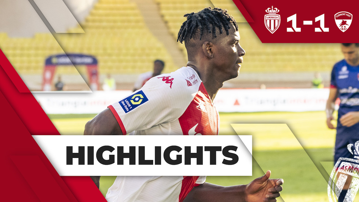 Highlights L1 - J11 : AS Monaco 1-1 Clermont Foot 63 - AS Monaco