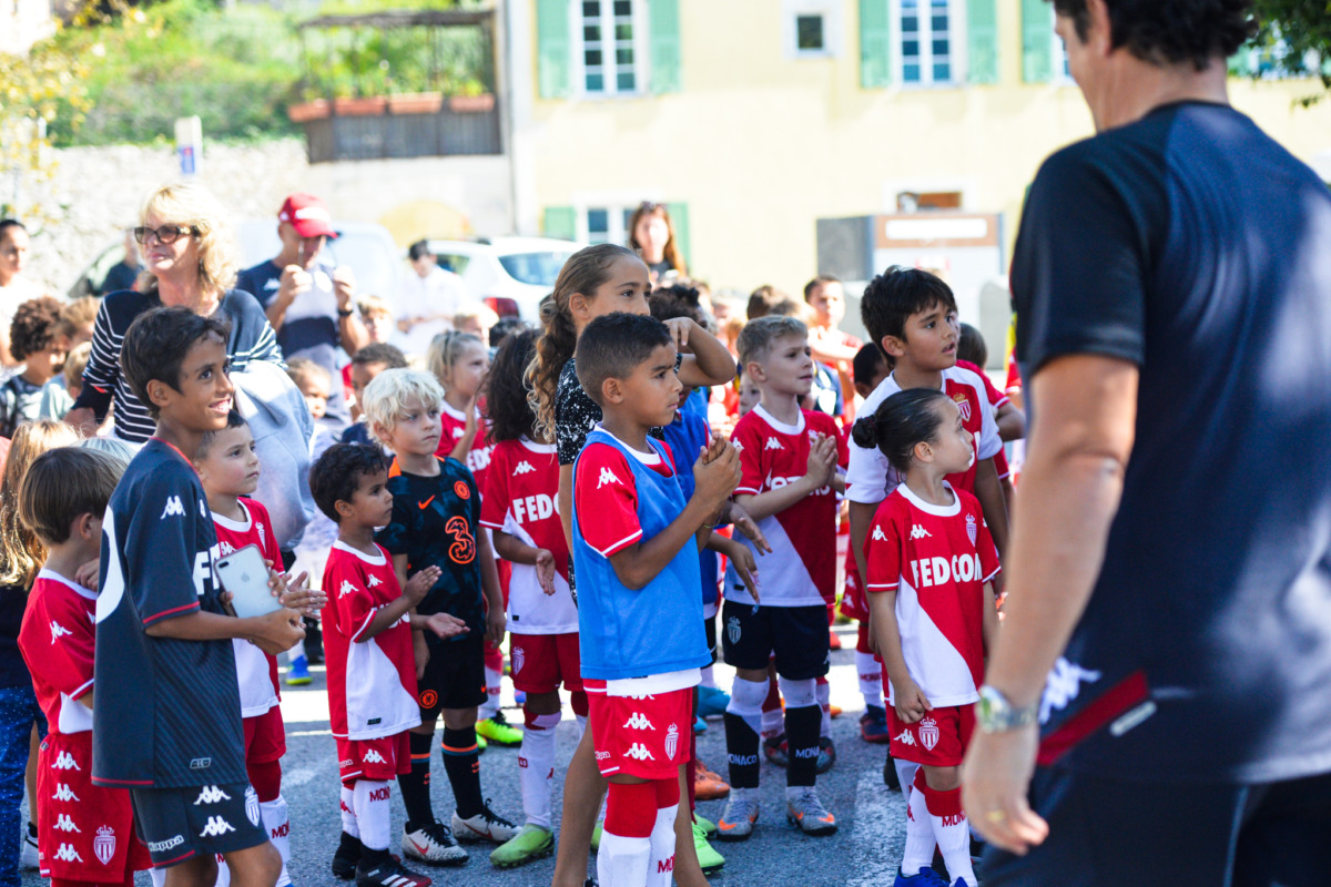 L’AS Monaco Kids Tour et Ruben Aguilar ont fait vibrer La Turbie