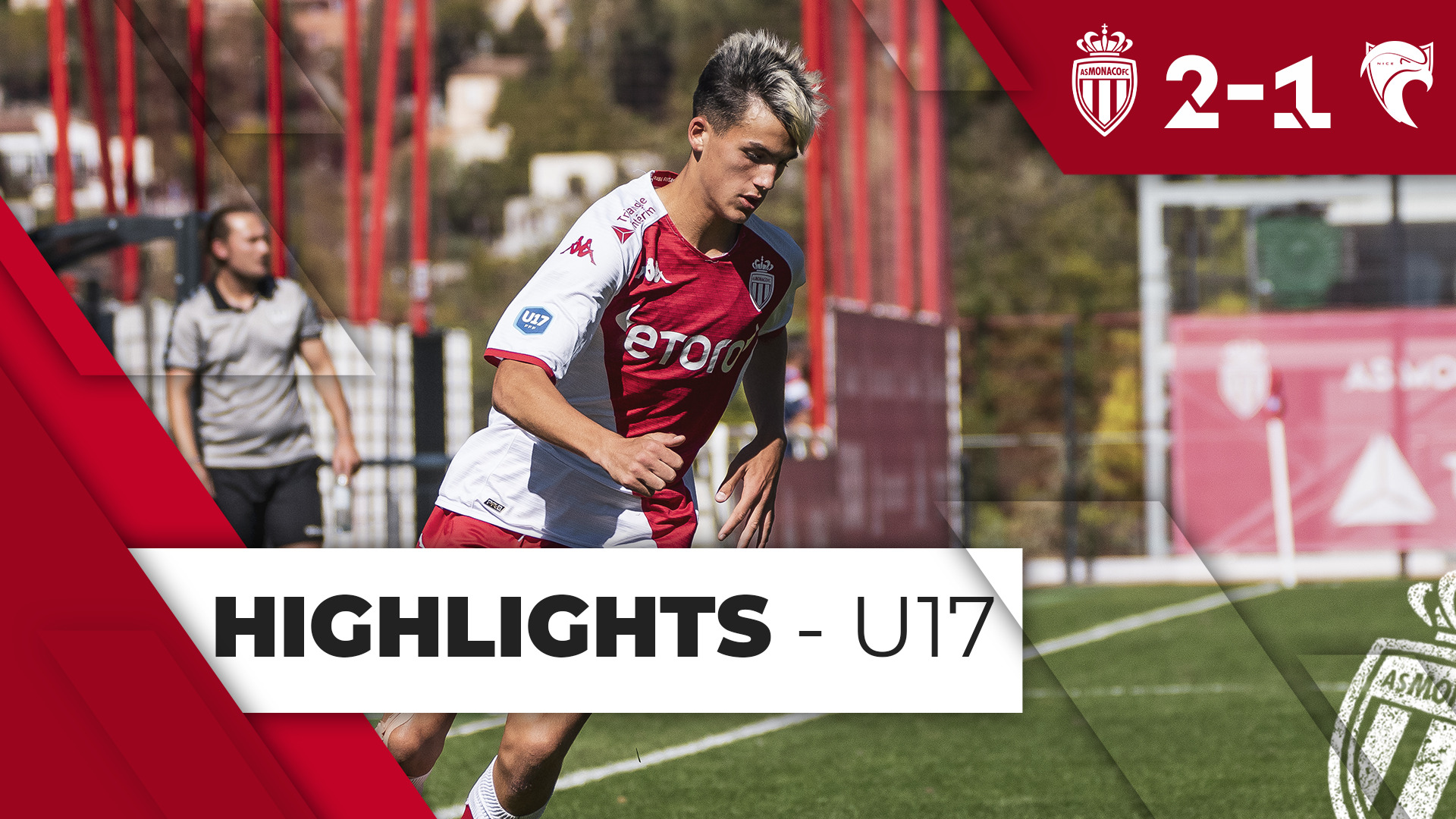 Highlights U17 J11 AS Monaco 2-1 Cavigal Nice - AS Monaco