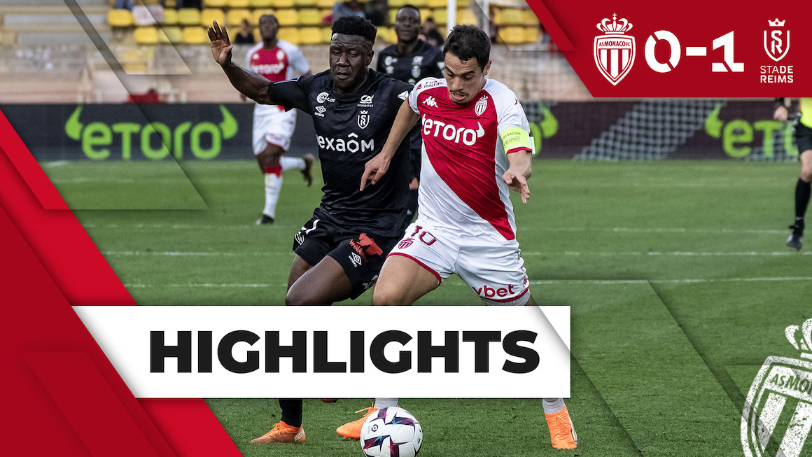 Highlights Ligue 1 - J27 : AS Monaco 0-1 Stade de Reims - AS Monaco