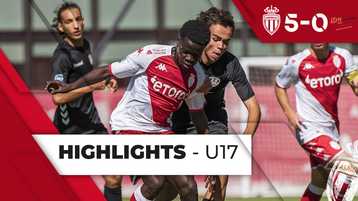 Highlights U17 - J22 : AS Monaco 5-0 ASPTT Marseille - AS Monaco