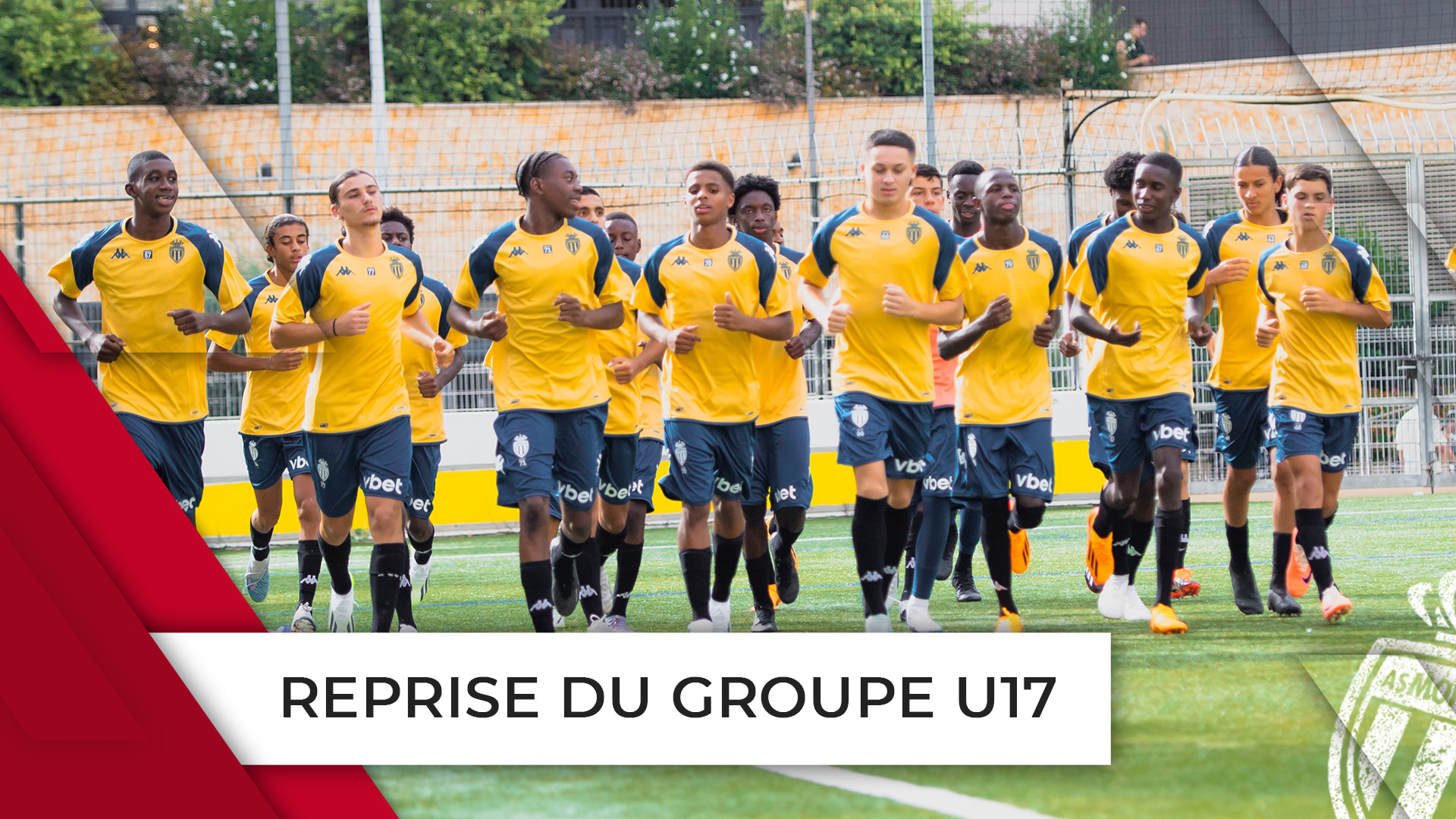 Le come-back des U17 Nationaux à l'entraînement