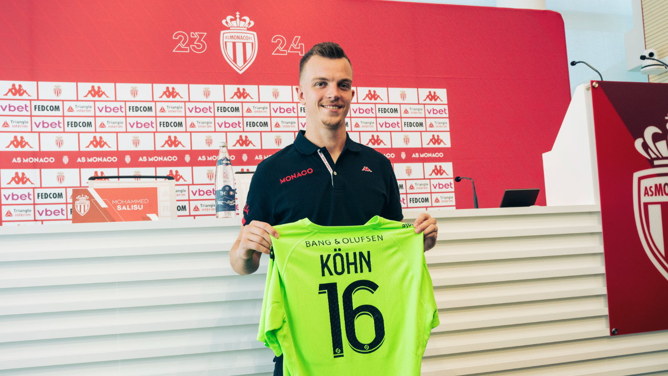 Philipp Köhn : "Je suis très heureux d'avoir rejoint l'AS Monaco"