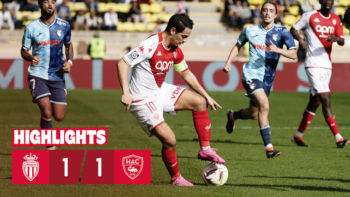 Highlights Ligue 1 - Matchday 20: AS Monaco 1-1 Le Havre - AS Monaco