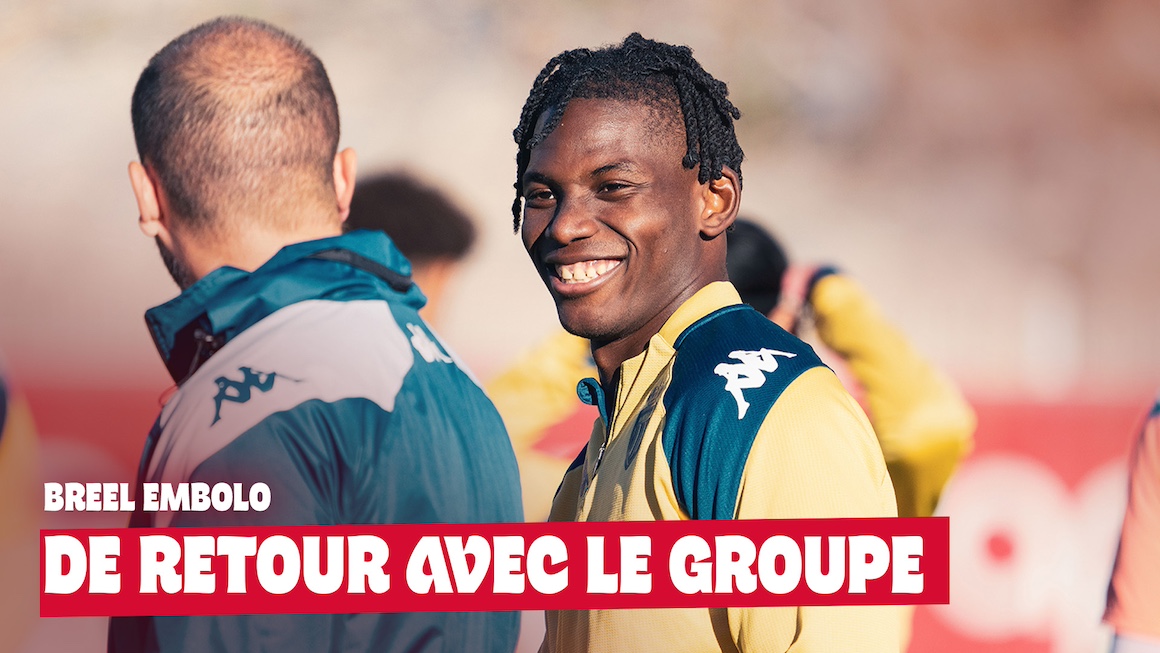 Le come-back de Breel Embolo à l'entraînement collectif en images - AS ...