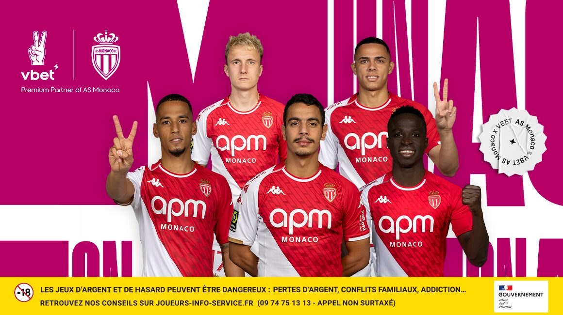 AS Monaco X VBET : Crafting a Distinctive Partnership for Success! - AS ...