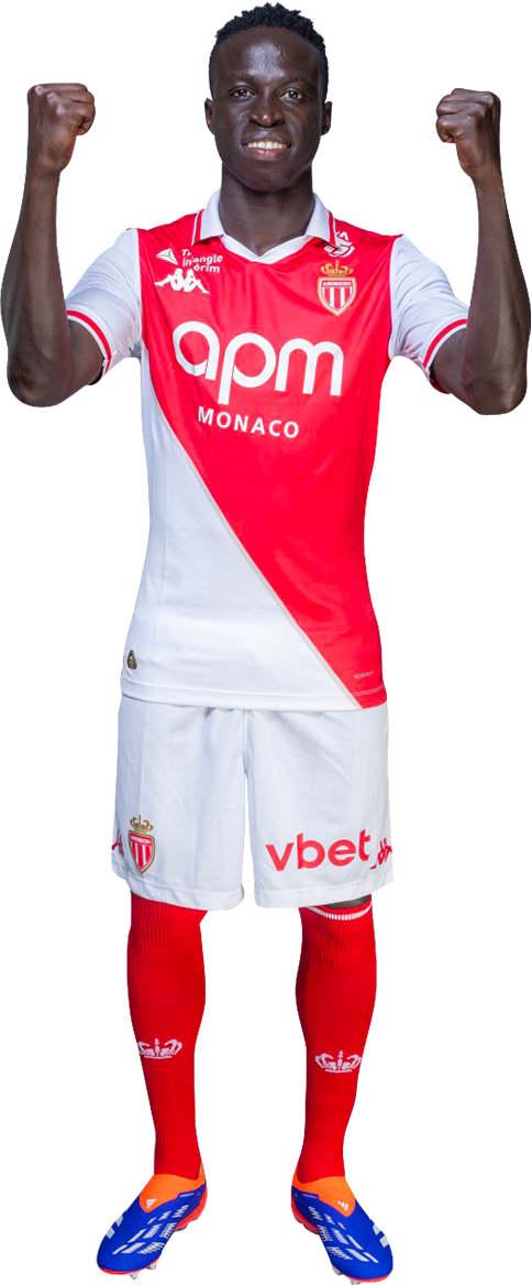 La fiche technique de Krépin Diatta, milieu de terrain de l'AS Monaco